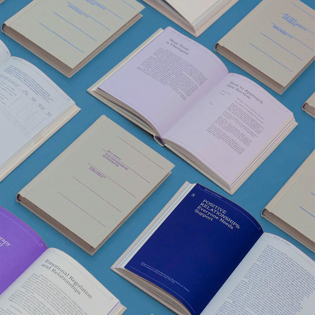 Therapy Notebooks - Guided Journals for Mental Well-being - Daeda